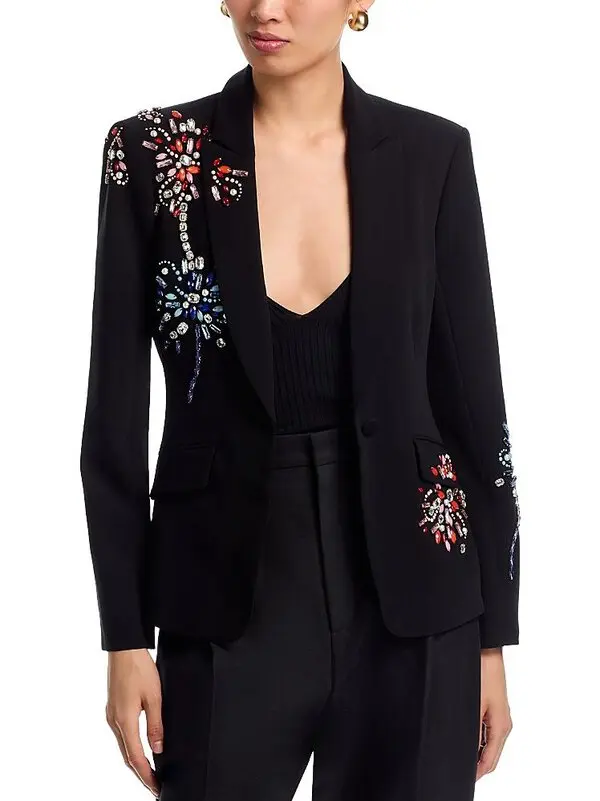 Cinq À Sept Twilight Spark Kendall Jacket - Black