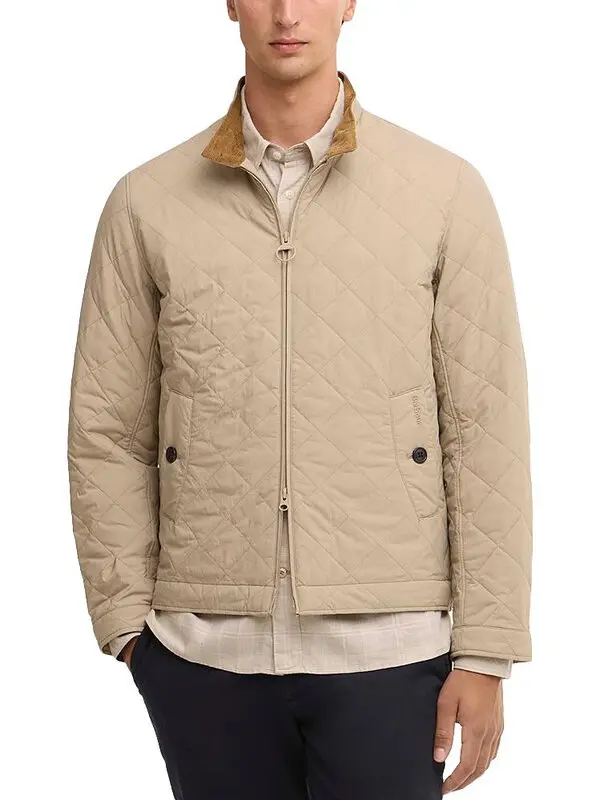 Barbour Tyneside Quilted Jacket - Washed Stone