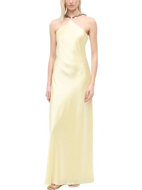 Staud Cadence Maxi Dress - Key Lime