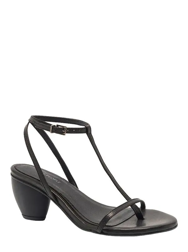 Free People La La Land Strappy Sandals - Black