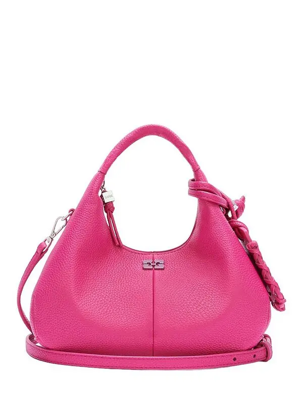 GANNI Mini Hobo Bag - Cabaret