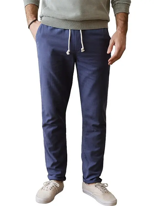 Marine Layer Slim Fit Beach Pants - French Blue
