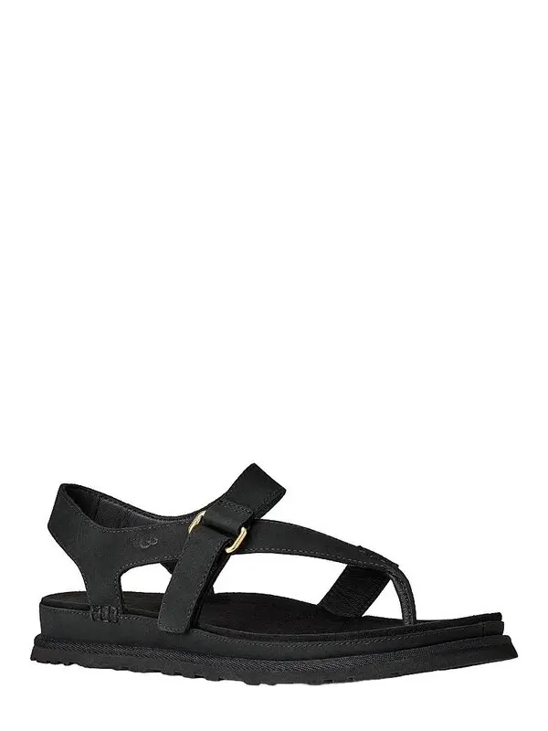 UGG Toe Post Sandals - Black