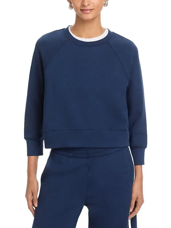 PERFECTWHITETEE Travel Crewneck Sweatshirt - Navy