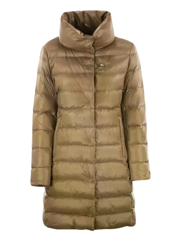 FAY Ganci-hook Puffer Jacket - Brown