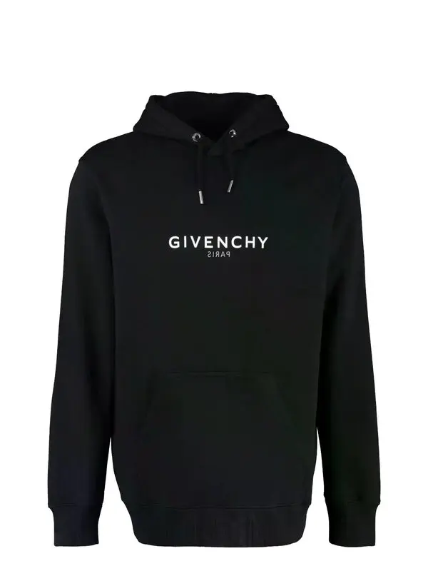 Givenchy Logo-print Hoodie - Black