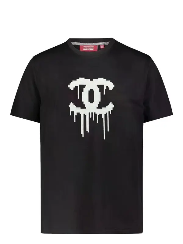 MOSTLY HEARD RARELY SEEN 8-BIT Double C Drip T-shirt - Black