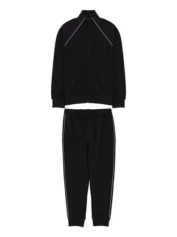 BOSS Tracksuit Set With Logo - Black
