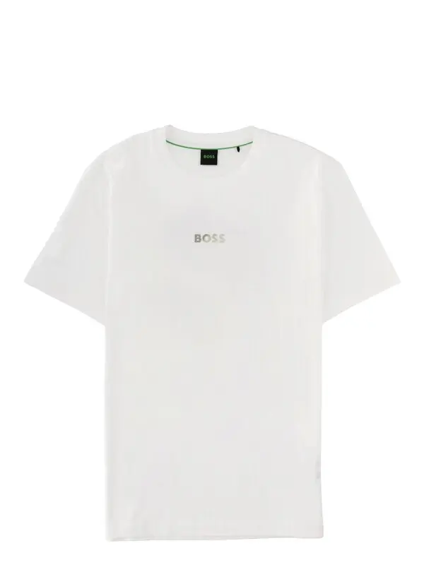 BOSS T-shirt With Logo - White