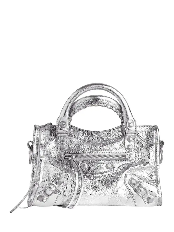 Balenciaga Le City Mini Bag - Silver