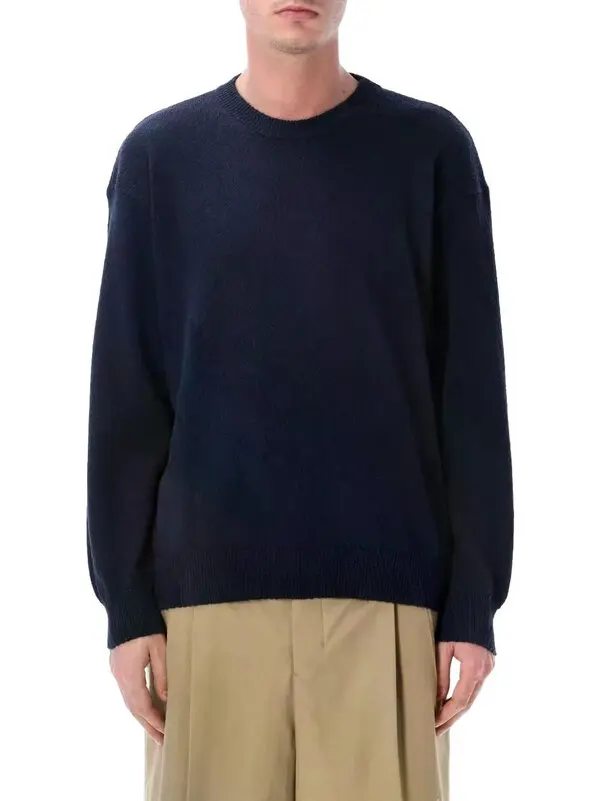 ROBERTO COLLINA Crewneck Sweater - Blue