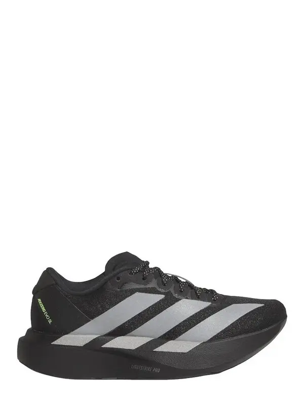Adidas Adizero Evo Sl Sneakers - Core Black/silver Metallic/signal Green