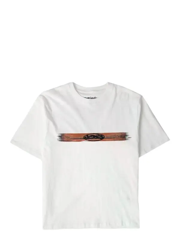 YARDSALE Cool Waters Logo-print T-shirt - White