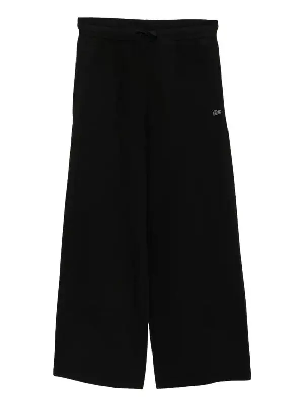 Lacoste Jersey Track Pants - Black