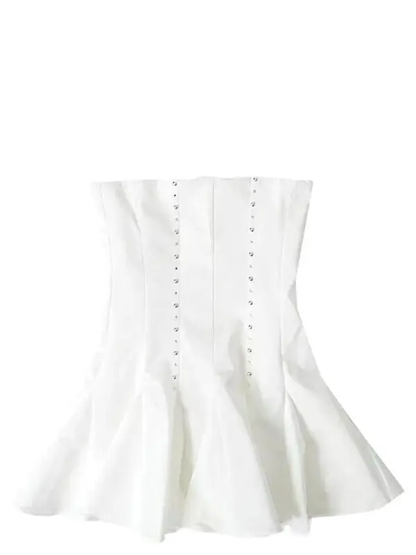 Gimaguas Williams Studded Mini Dress - White