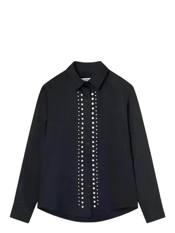 Gimaguas Studded Long-sleeve Shirt - Black