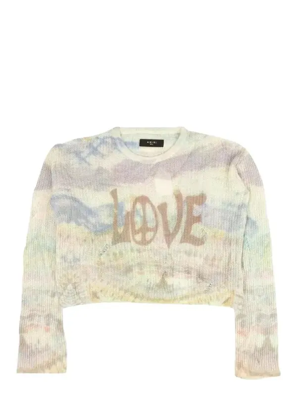 Amiri Tie-dye Sweater - Neutrals