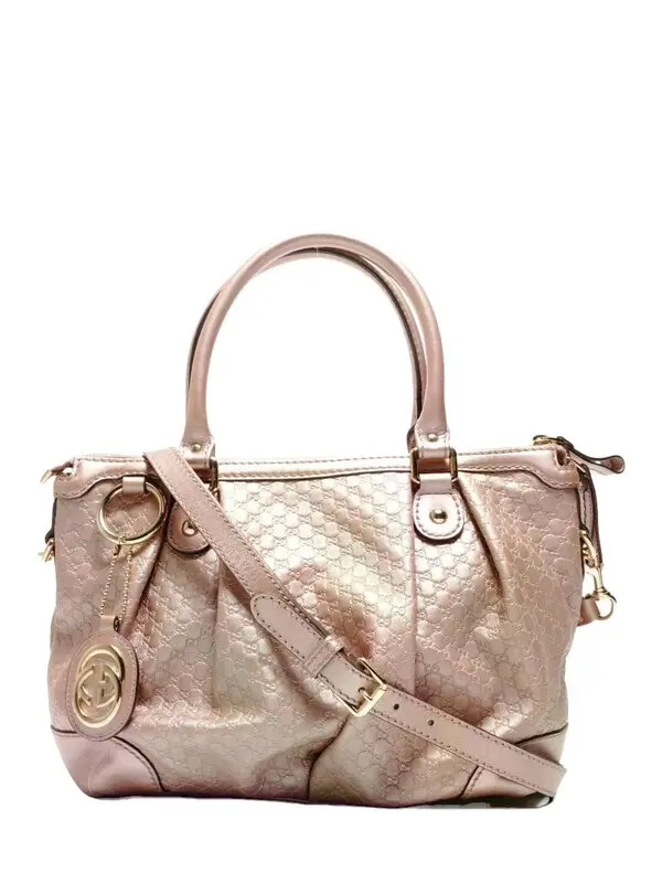 Gucci Micro Gg Sookie Tote - Pink