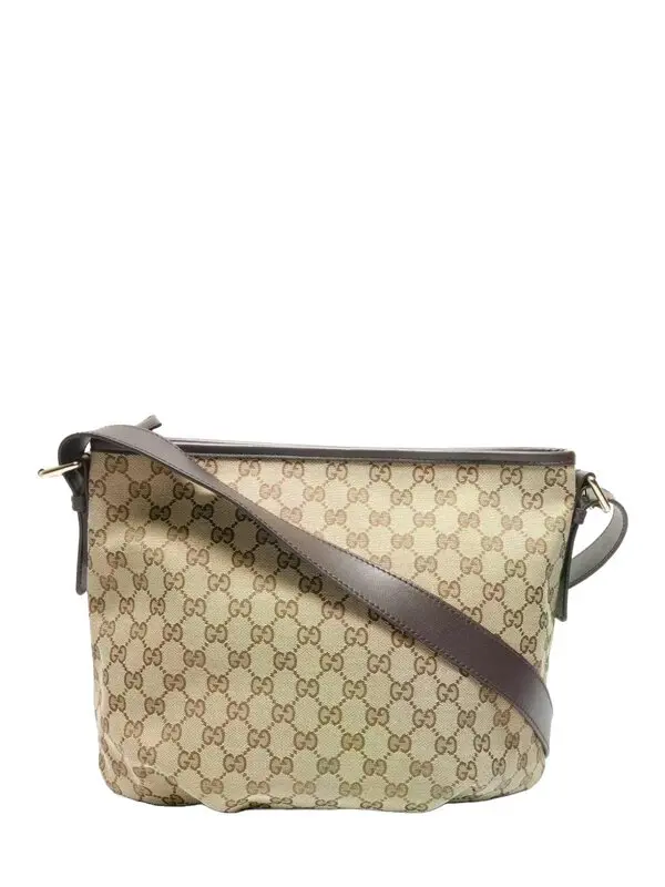 Gucci Gg Canvas Shoulder Bag - Neutrals