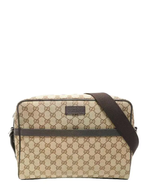 Gucci Gg Canvas Shoulder Bag - Neutrals