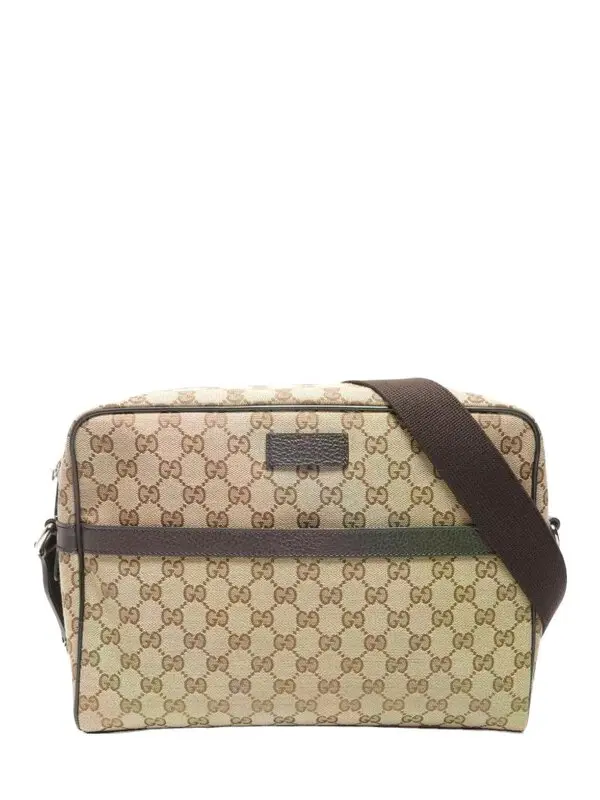 Gucci Gg Canvas Shoulder Bag - Neutrals