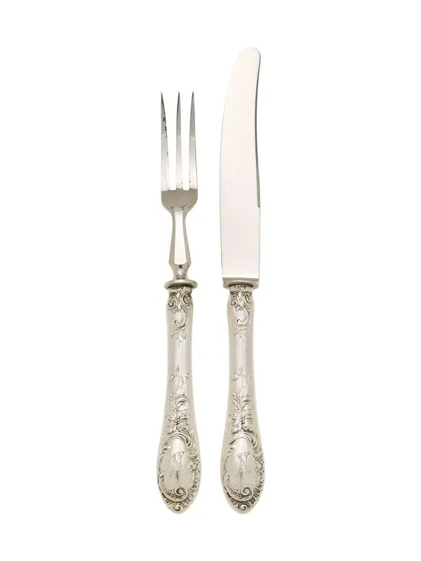 VINTAGE TABLEWARE 25-piece Cutlery Set - Silver