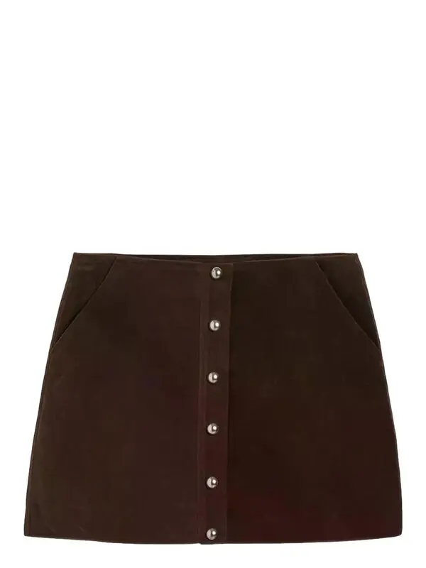 Apparis Ella Mini Skirt - Brown