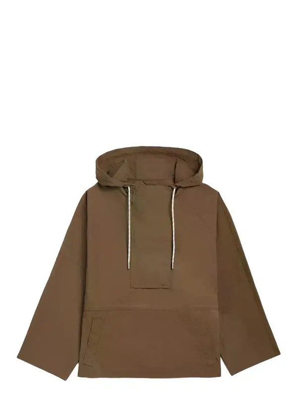 Apparis Sky Hooded Windbreaker - Brown