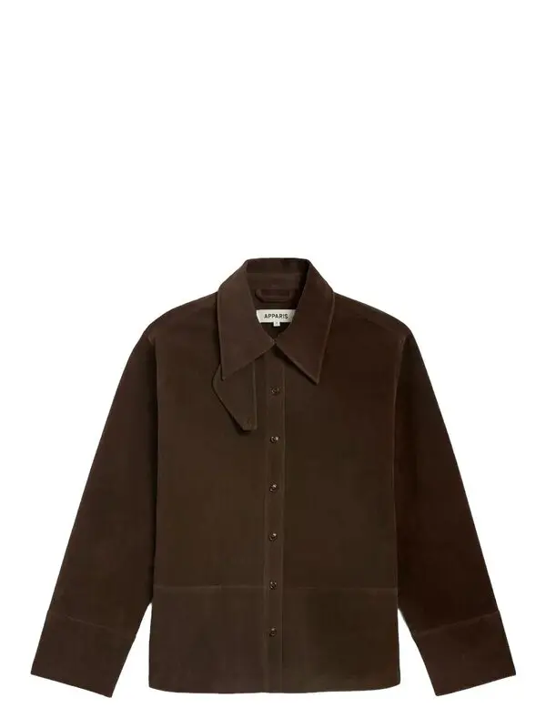 Apparis Ren Overshirt - Brown