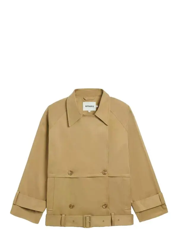 Apparis Gaia Belted Jacket - Neutrals