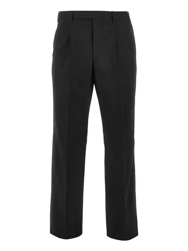 PT TORINO Pleated Trousers - Black