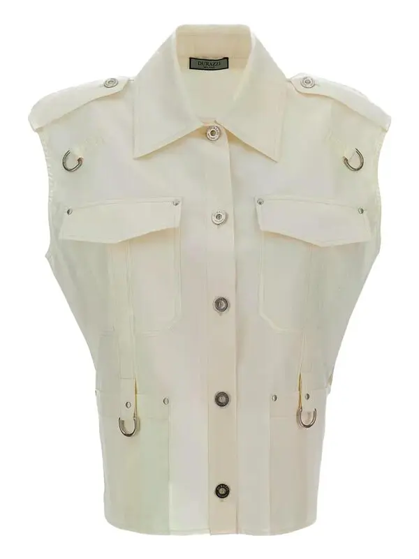 DURAZZI MILANO Flap-pocket Shirt - Neutrals