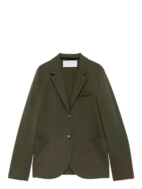 Harris Wharf London Button-up Blazer - Green
