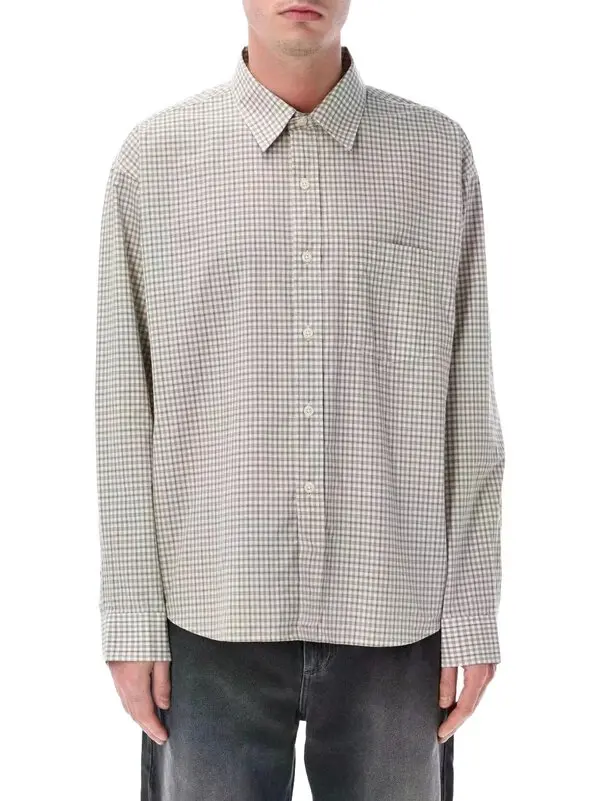 MFPEN Checkered Pocket Shirt - Neutrals