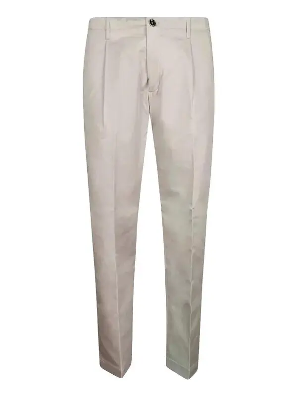 NINE:INTHE:MORNING Fold Chino Trousers - Neutrals