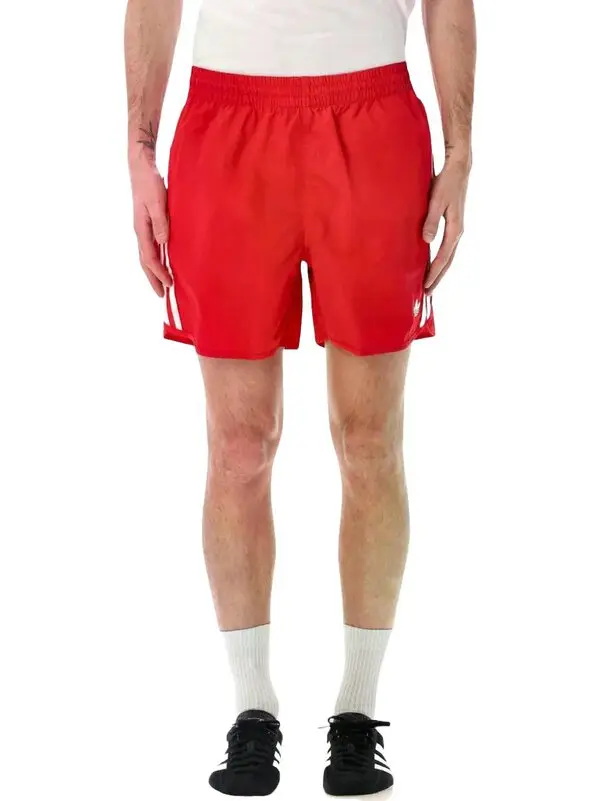 Adidas Three Stripes Sprinter Short - Red