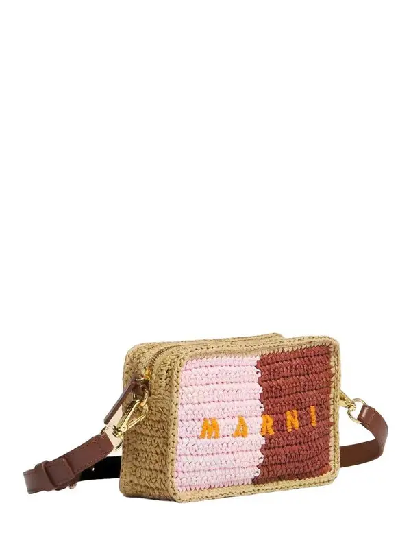 Marni Colour-block Camera Bag - Brown