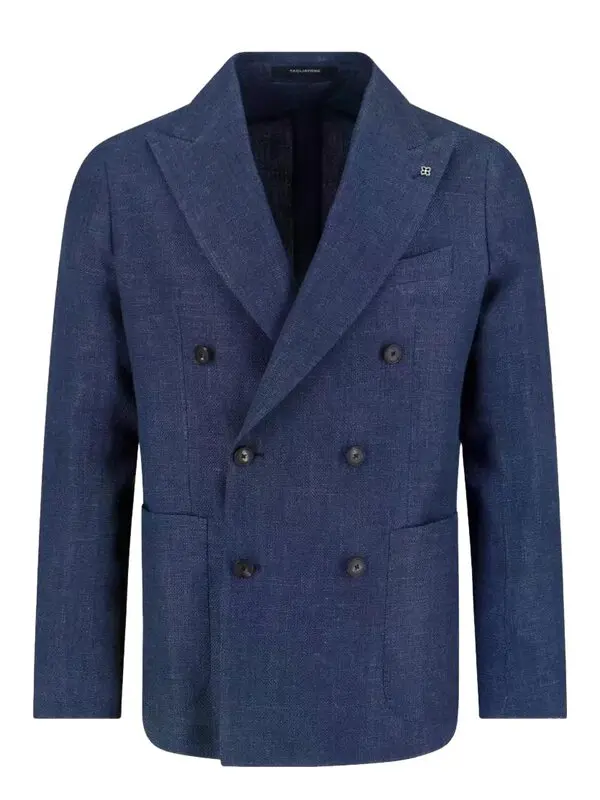 Tagliatore Double-breasted Blazer - Blue