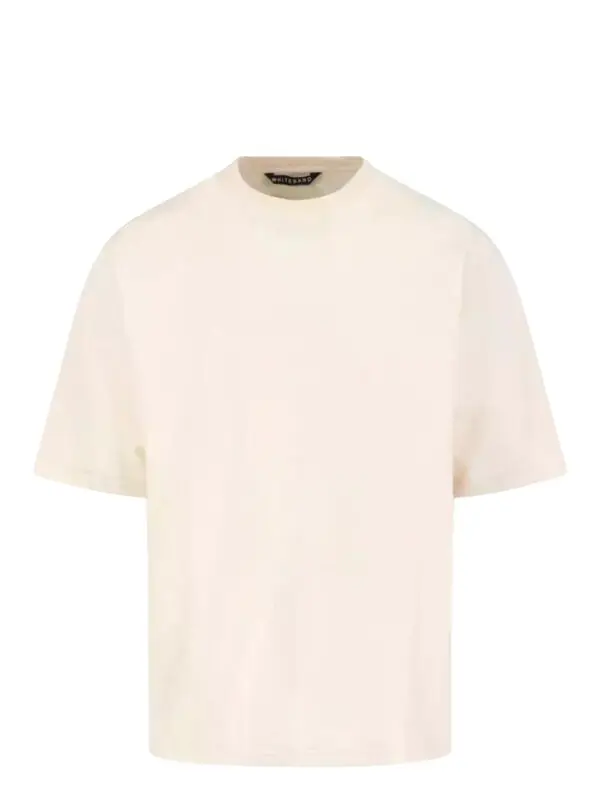 WHITE SAND Crew-neck T-shirt - Neutrals