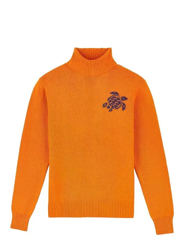 Vilebrequin Turtleneck Sweater - Orange
