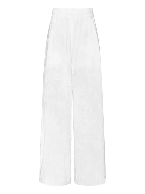 Vilebrequin Elastic-waistband Trousers - White
