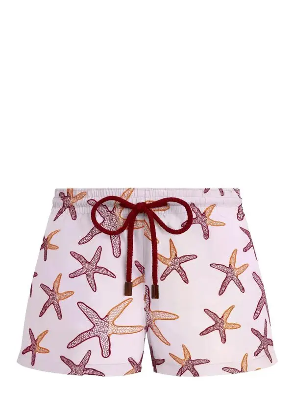 Vilebrequin Starfish-print Swim Shorts - Pink