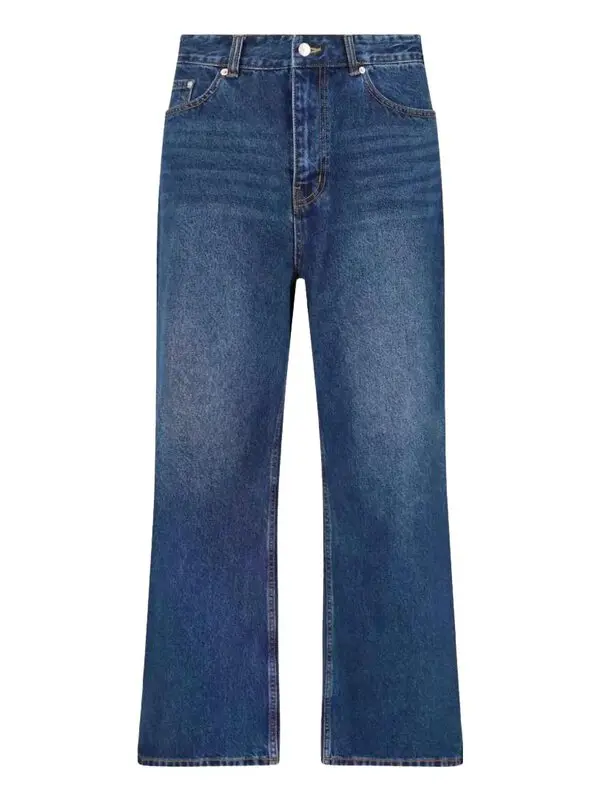 DUNST Loose-fit Jeans - Blue