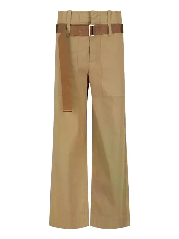 Seafarer Belted Trousers - Neutrals