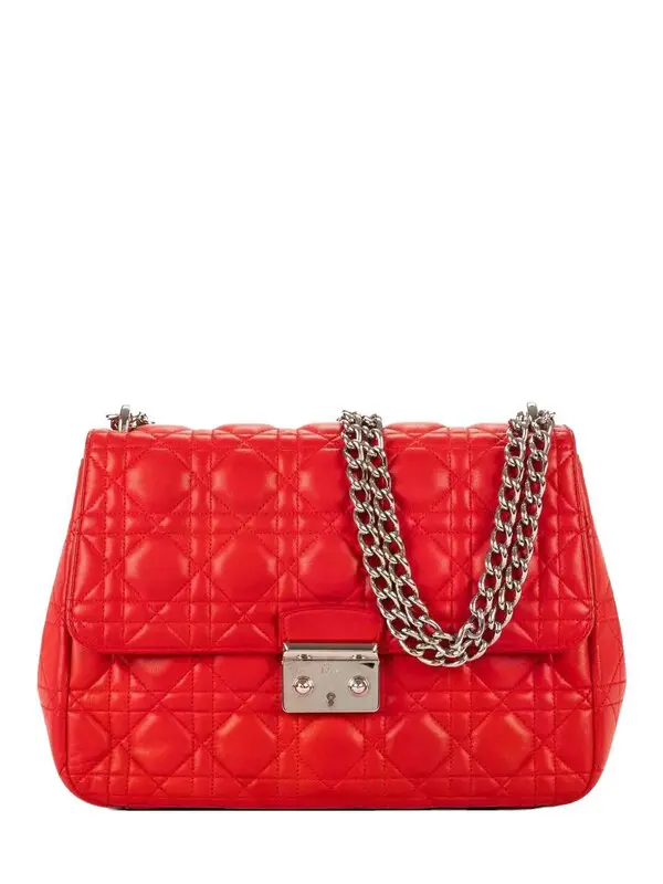 Dior Miss Quilted Shoulder Bag - Red