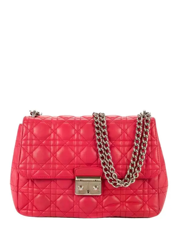 Dior Miss Quilted Shoulder Bag - Red