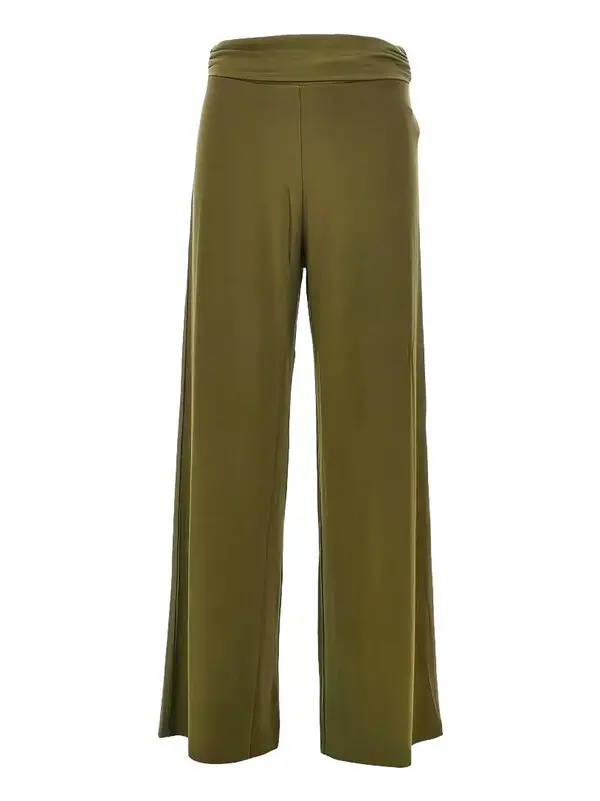 Emporio Armani Draped Track Pants - Green