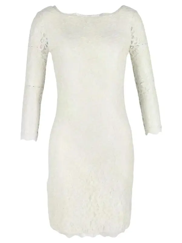 Diane Von Furstenberg 2019 Zarita Lace Dress - White