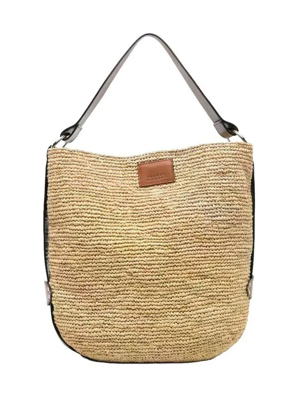 Isabel Marant Bayia Raffia Tote Bag - Neutrals