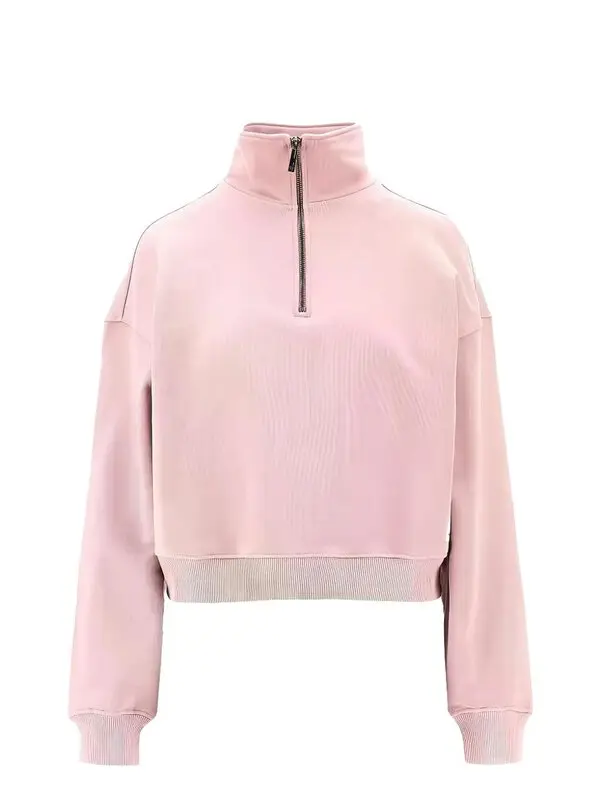 Emporio Armani Half-zip Sweatshirt - Pink